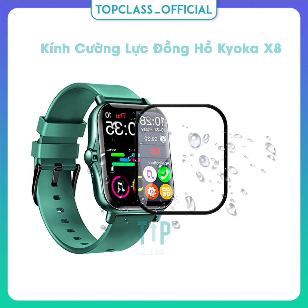 Set 2 Miếng Dán Kính Cường Lực Bảo Vệ Màn Hình Cho Đồng Hồ Thông Minh Kyoka X8 | Shopee Việt Nam