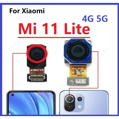Phía Trước Phía Sau Camera Cho Xiaomi Mi 11 Lite 4G 5G Chính Mặt Trước ...