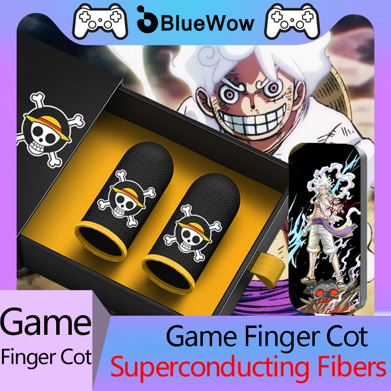 Bluewow One Piece-Luffy Gloves Găng tay chơi game Finger Touch Finger ...