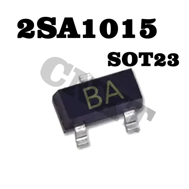 50pcs 2SA1015 A1015 BA Silk Screen SOT23 Patch Triode Mới Nguyên bản ...