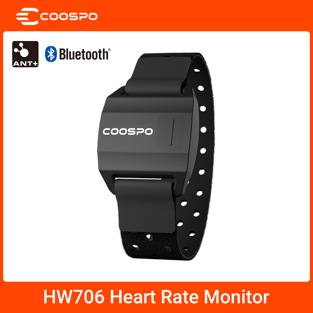 Coospo hw706 màn hình nhịp tim cánh tay ant + bluetooth ip67 cảm biến ...