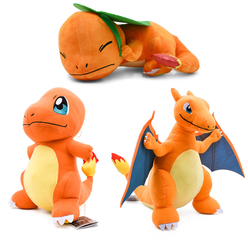 27-33 cm pokemon anime hình charmander charizard ngủ đồ chơi sang trọng ...