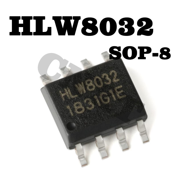 5pcs HLW8032 Mới Nguyên bản SOP-8 IC đo điện chính xác cao / Chip đồng ...