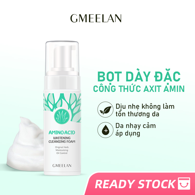 Sữa rửa mặt axit amin GMEELAN dịu nhẹ dưỡng ẩm dành cho da khô và da ...