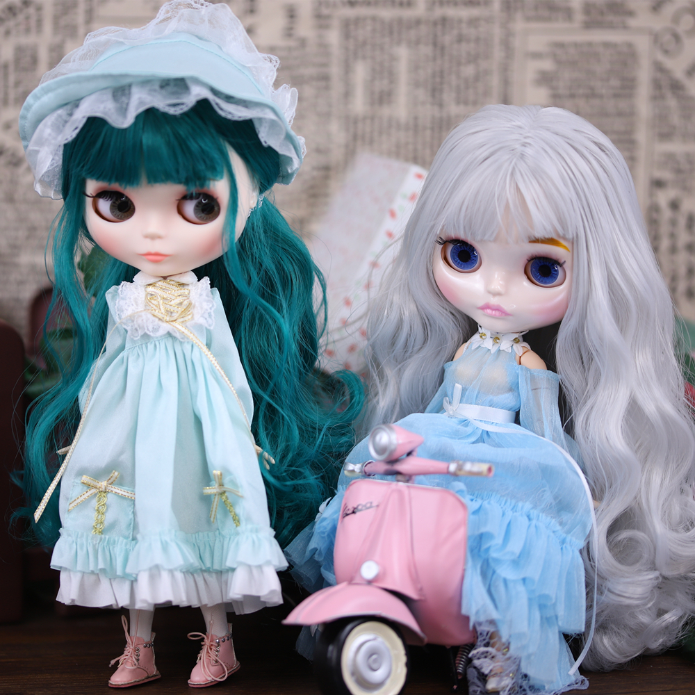 Icy dbs blyth doll 1/6 bjd toy joint body white skin 30cm toy gift ...