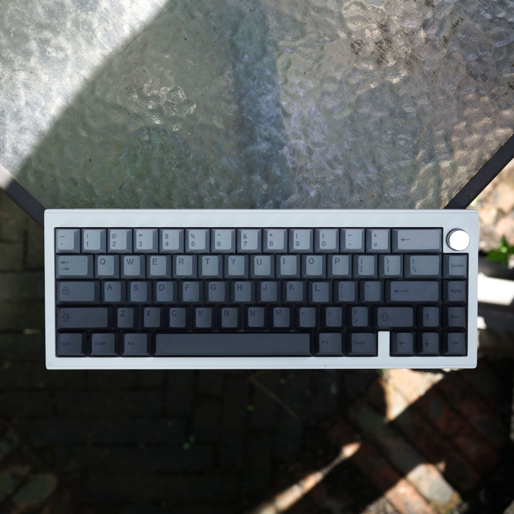 Grey gradient keycaps pbt dye-sub cherry profile keycap tùy chỉnh ...