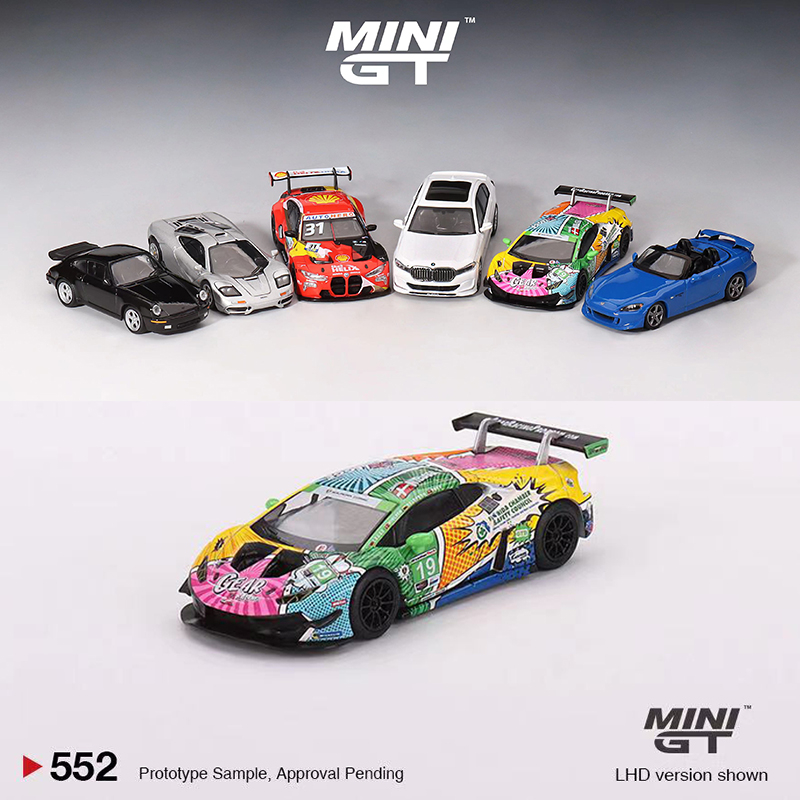 Mini gt 1:64 mô hình xe lambor huracán gt3 evo gear racing 2020 imsa ...