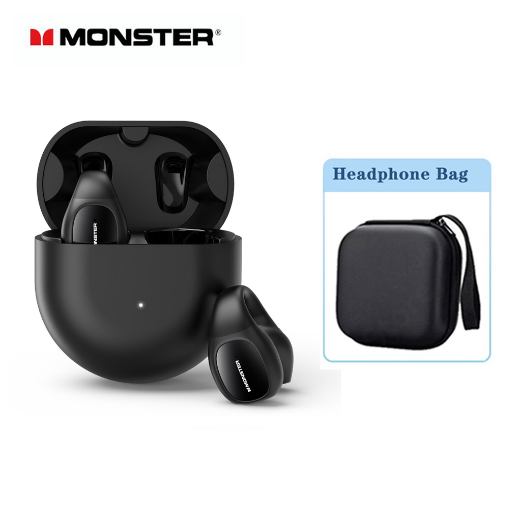 Monster Open Ear 200 Tai Nghe Kẹp Vành Tai Không Dây Bluetooth 5.3 Thể ...