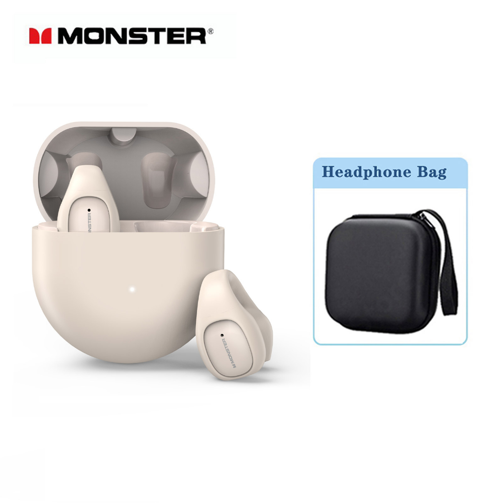 Monster Open Ear 200 Tai Nghe Kẹp Vành Tai Không Dây Bluetooth 5.3 Thể ...