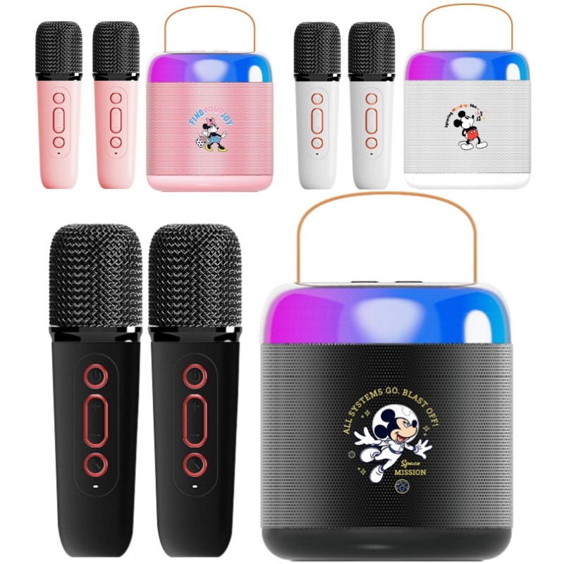 Micro Mic Karaoke Loa Bluetooth Mini Bass Mạnh Không Dây Disney Mickey ...