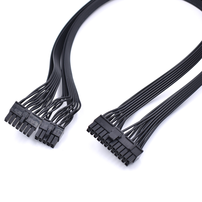 Cáp tay nguồn PSU 14 Pin + 10 Pin sang ATX 24 Pin cho Corsair HX750i ...
