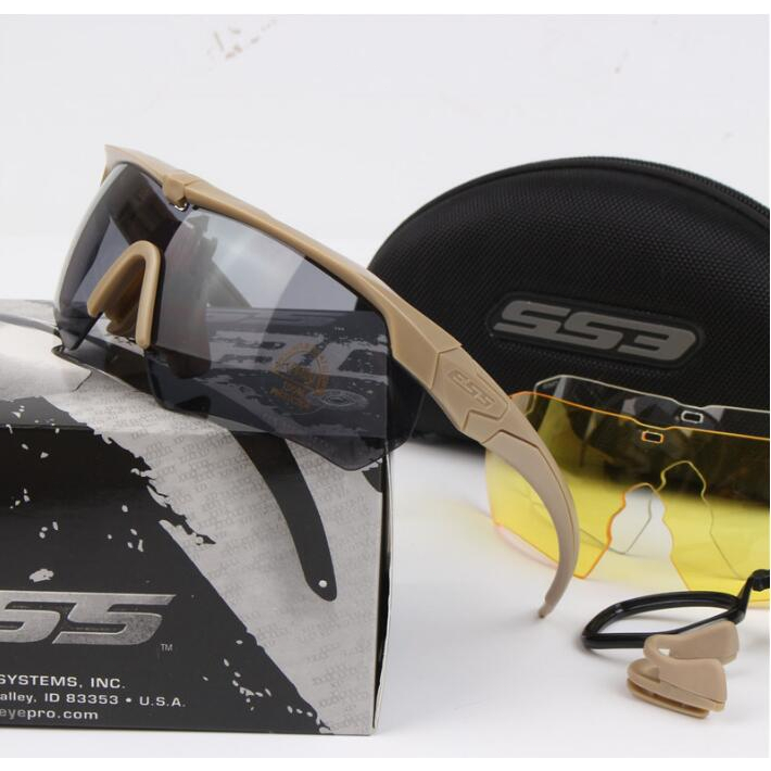Ess goggles set cs anti-terrorist tactical goggles chống đạn quạt quân ...