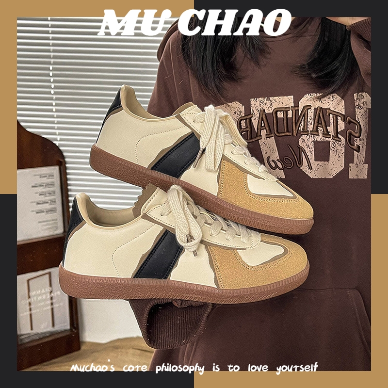 MUCHAO Giày thể thao trọng lượng nhẹ thời trang phong cách Hàn Quốc ...