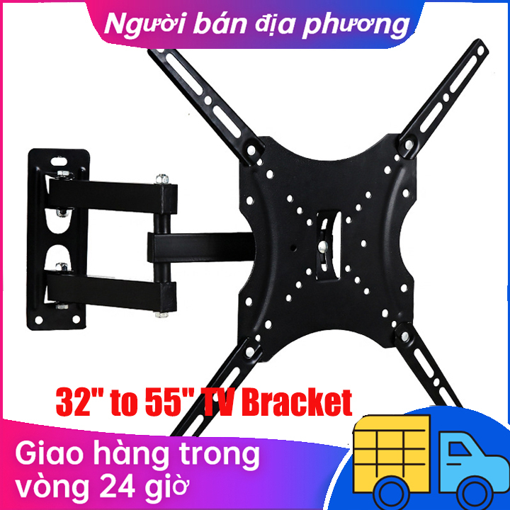 Full Dynamic TV Wall Mount cho màn hình TV đứng 32 "đến 55" có thể điều ...