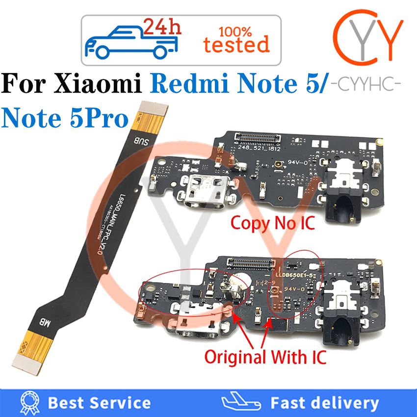 Bo Mạch Cổng Sạc usb Cho Điện Thoại xiaomi redmi note 5 note 5pro / note5 pro | Shopee Việt Nam