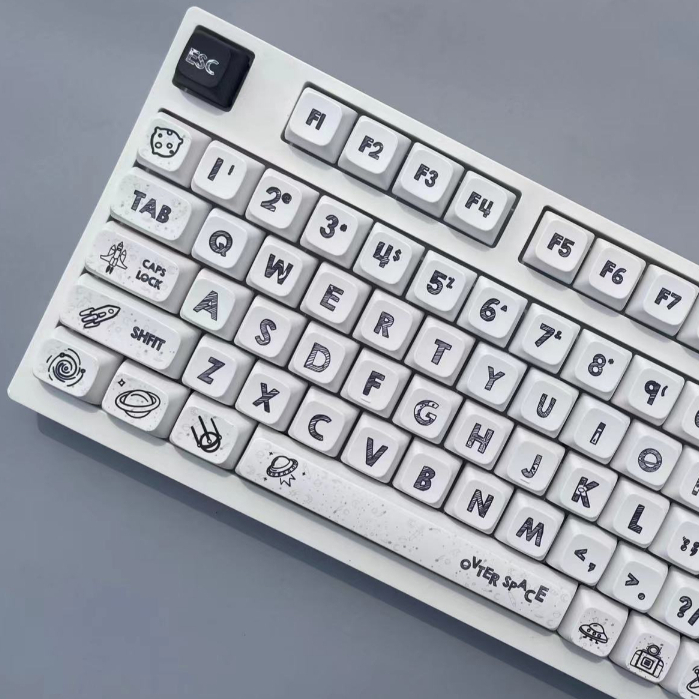Phi Hành Gia Chủ Đề Keycap 135 Phím Cherry Profile PBT Keycap Cho Bàn ...