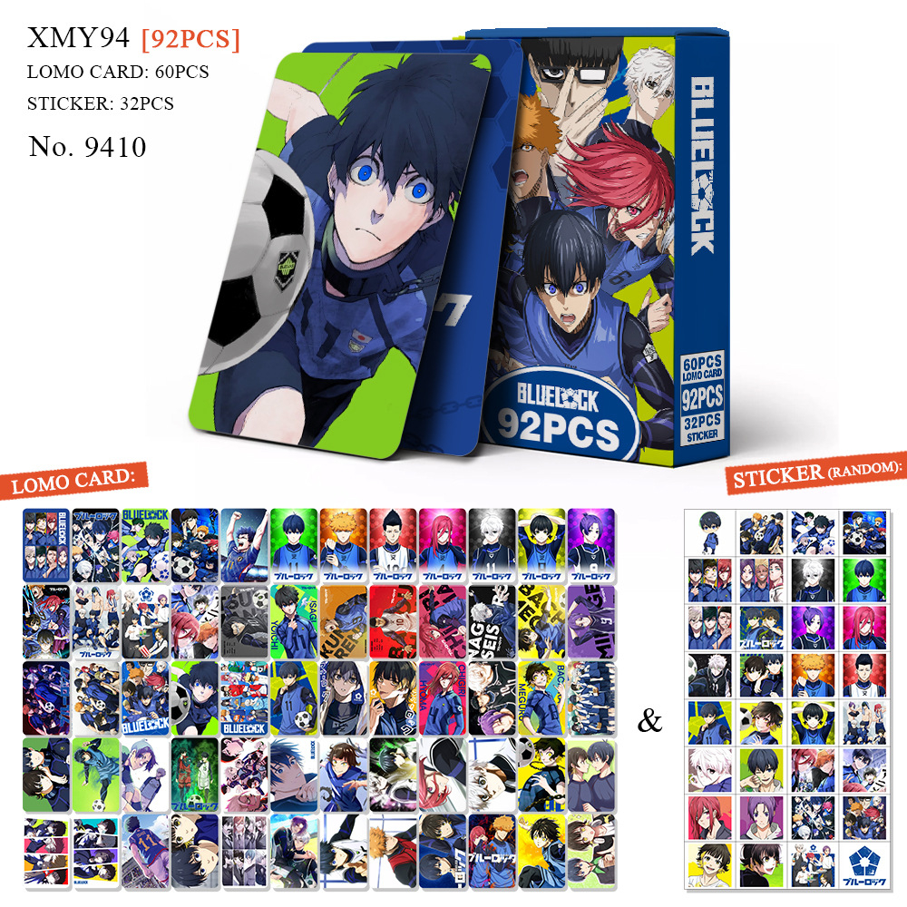 Anime BLUE LOCK Photocard Double Sided Lomo Card | Shopee Việt Nam
