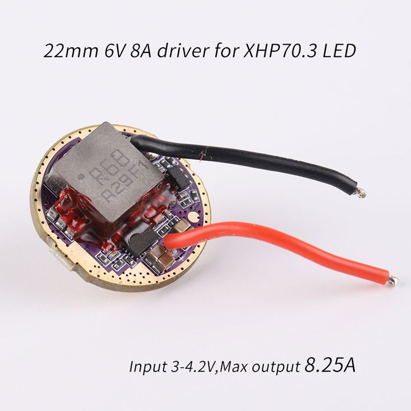 Trình Điều Khiển Đèn Pin 22mm 6v 8a Cho Đèn led xhp70.3 | Shopee Việt Nam
