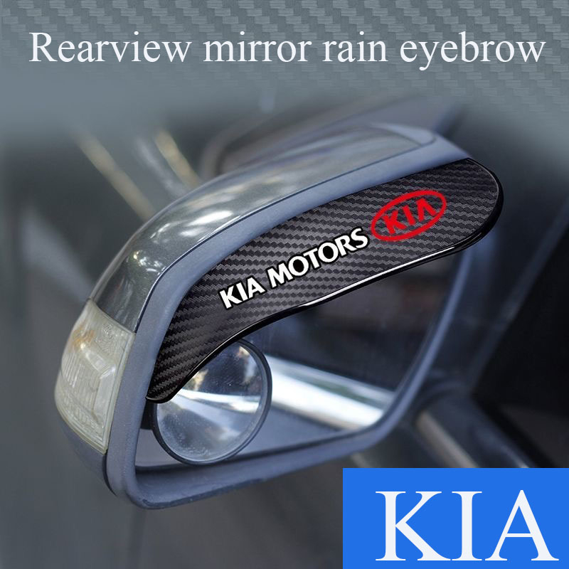 2 Chiếc Gương Chiếu Hậu Ô Tô Mưa Lông Mày Tấm Che Sợi Carbon Cho Xe Kia Chạy Thông Minh Yipao ...