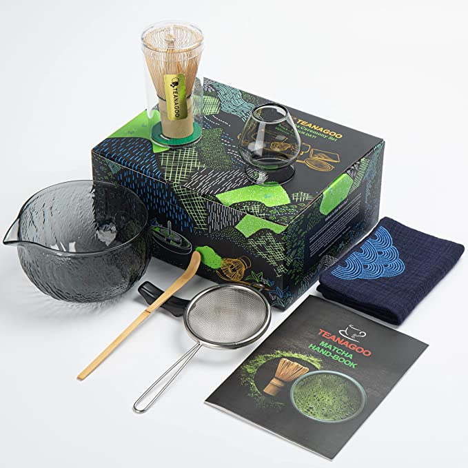Teanagoo Nhật Bản Matcha Whisk (7 chiếc) Bộ Matcha Mtacha Kit Bát ...