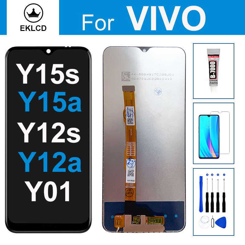 Chính Hãng Cho VIVO Y12a Y12s Y15a Y15s Y01 Y20 V2102 V2134 Màn Hình LCD Màn Hình Cảm Ứng Bộ Số ...