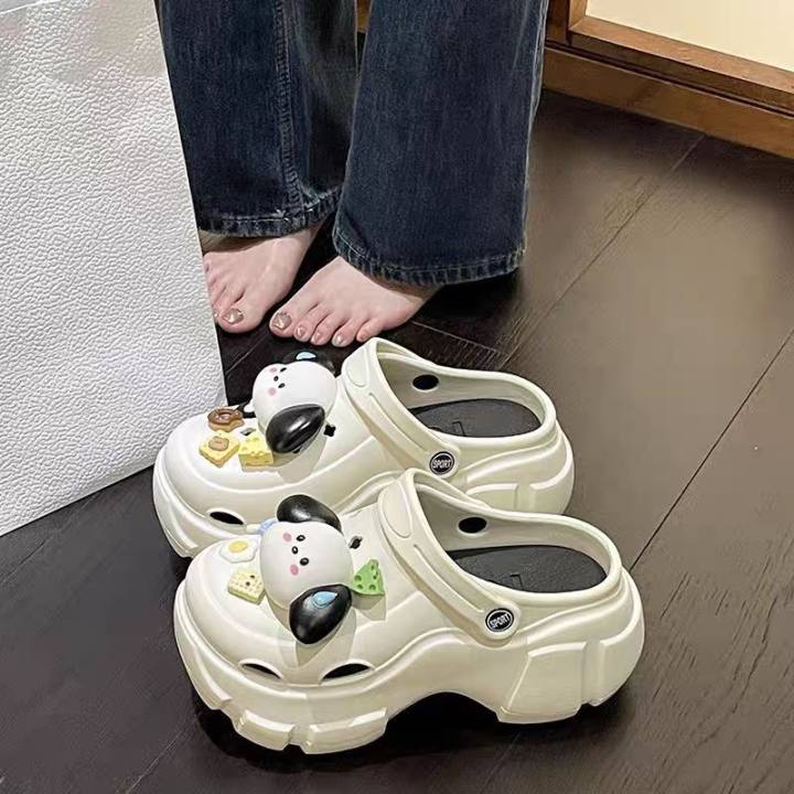 Dép Crocs Đế Mềm Dày 5cm Tăng Chiều Cao Thời Trang Cho Nữ | Shopee Việt Nam