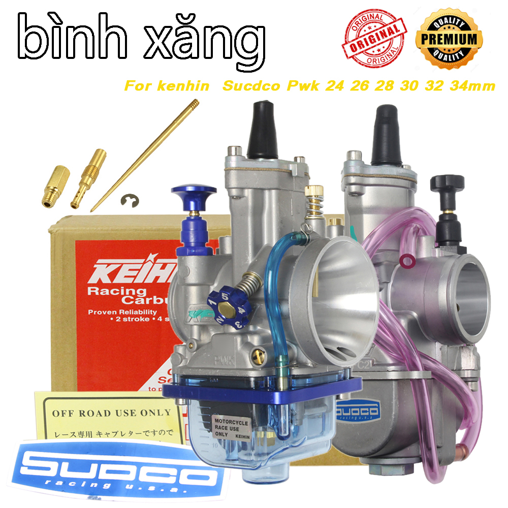 bình xăng con ga dẹp kenhin SUCDCO PWK đủ họng 24 26 28 30 32 34 ga dẹp ...