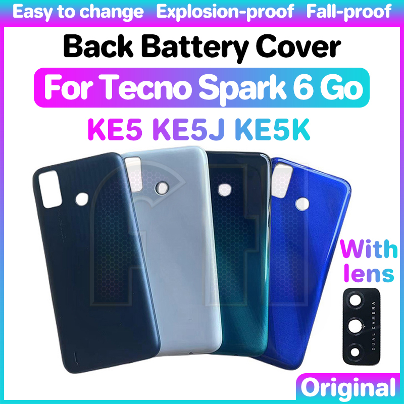 Lưng Nắp Lưng Điện Thoại Bằng Kính Thay Thế Chuyên Dụng Cho tecno spark ...