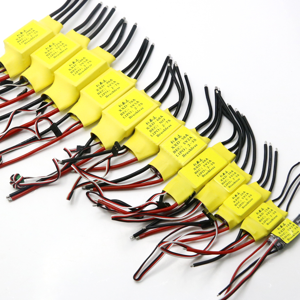 Thiết Bị Điều Khiển Tốc Độ Máy Bay rc 10a 15a 20a 30a 40a 50a 60a 70a 80a 100a 125a 200a esc ...