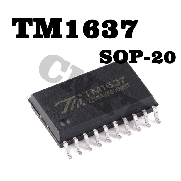 10pcs TM1637 SOP-20 gốc mới IC điều khiển trình điều khiển LED | Shopee ...