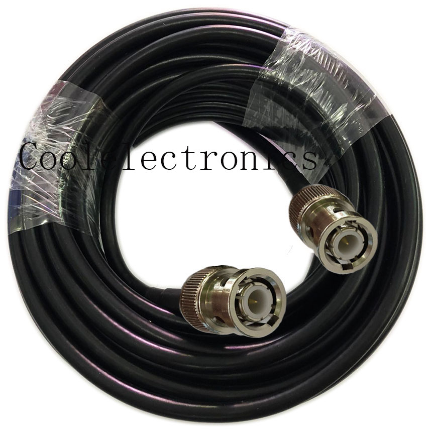 Dây Cáp Đồng Trục rg58 bnc q9 male Sang bnc male 50-3 50ohm rf 50ohm 1 / 2 / 3 / 5 / 10 / 15 ...