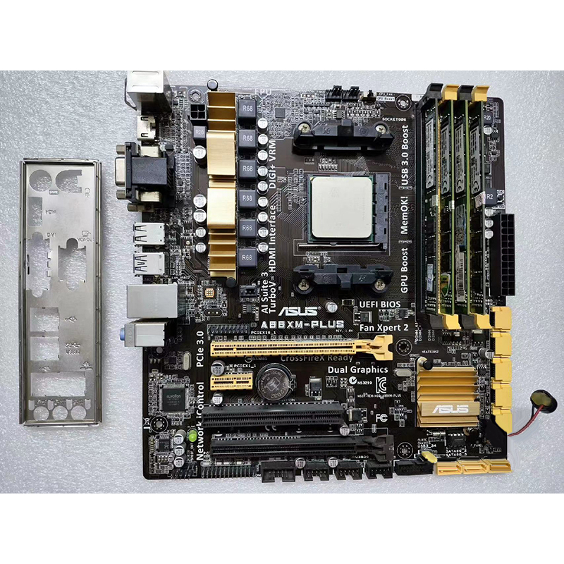 Amd Bảng Mạch Lõi Tứ a8 7650k cpu + asus a88xm plus / a88xm-a ddr3 fm2 ...