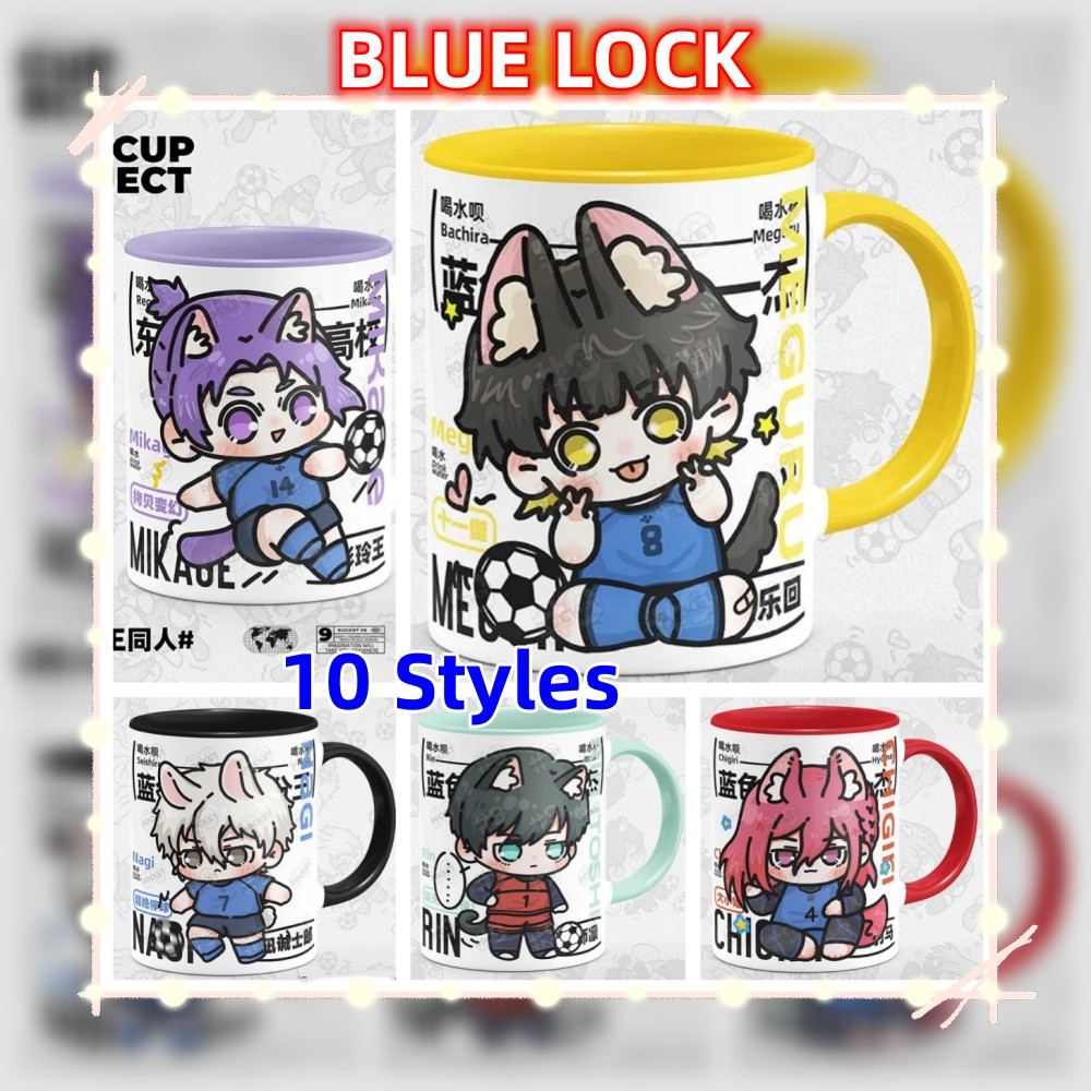 （MC）Cốc BLUE LOCK(Có sẵn 10 kiểu) Bachira Meguru Mikage Reo Nagi ...