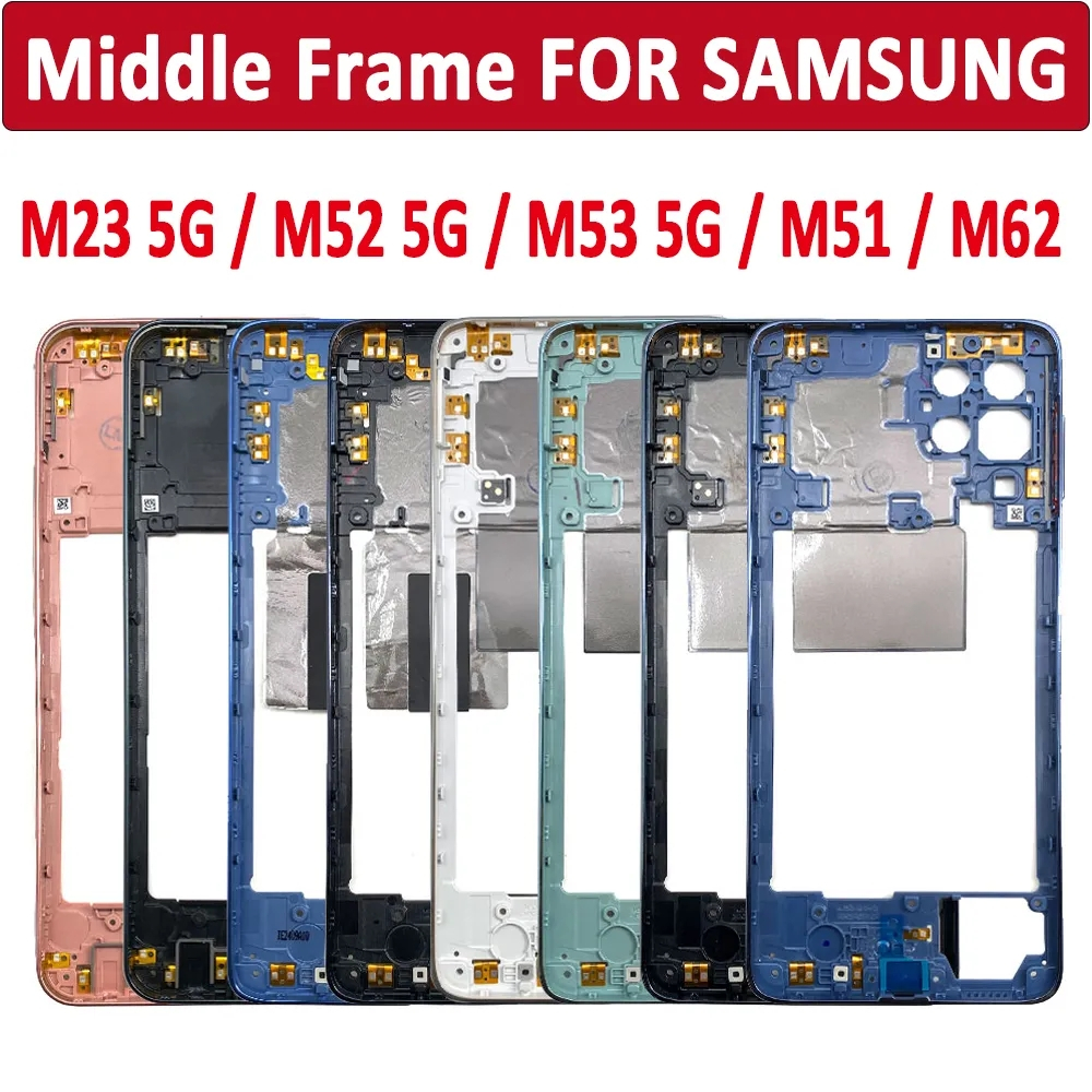 Khung Giữa Điện Thoại Thay Thế Chuyên Dụng Cho samsung galaxy m23 m52 m53 5g m236b m536 m51 m62 ...