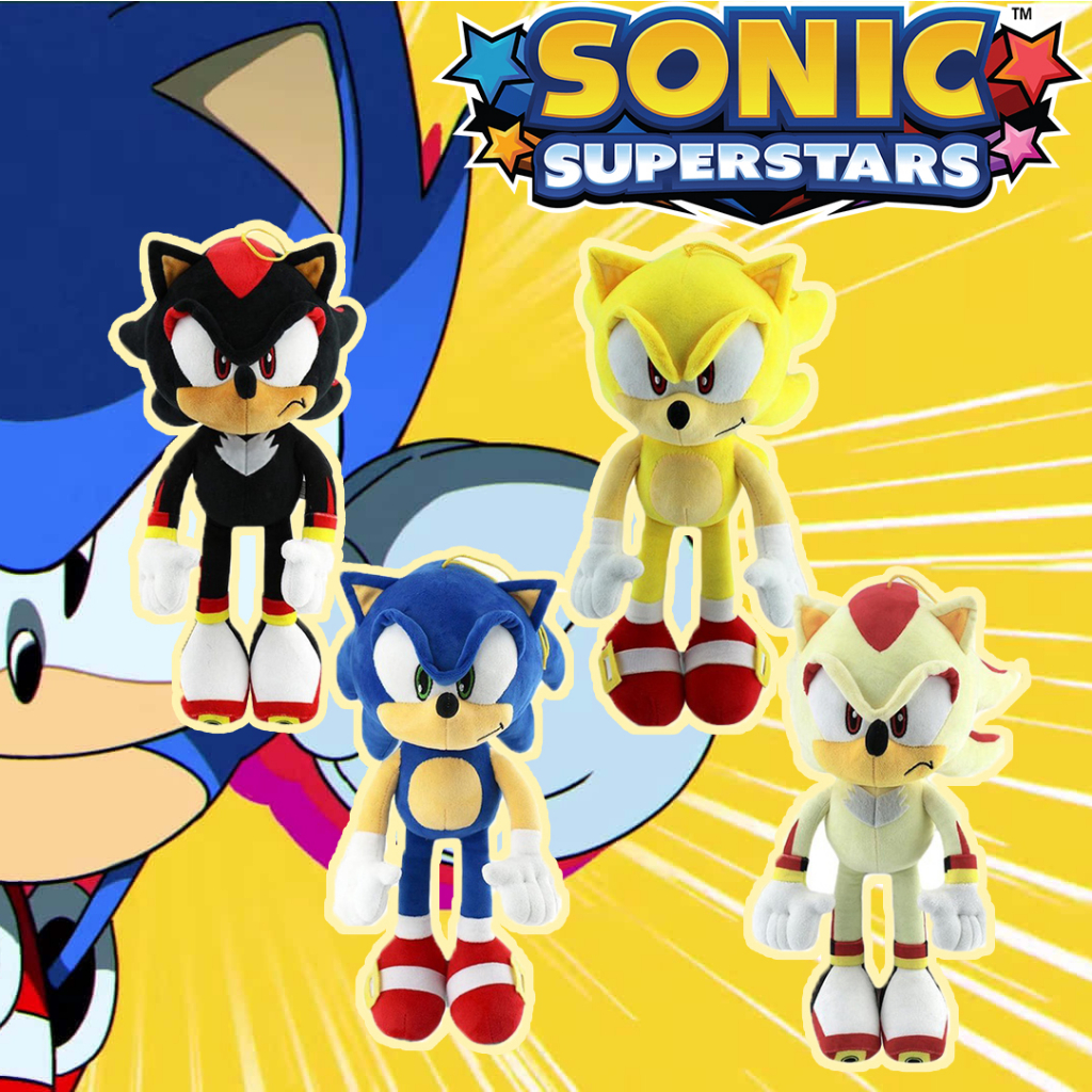 super sonic Hoạt Hình Búp Bê Nhồi Bông 30cm Mềm Mại Trang Trí Nhà Cửa ...