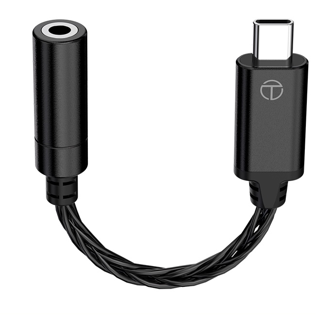 TRN TE DAC AMP Adapter Type-C to 3.5mm Audio Cable chip Earphone ...