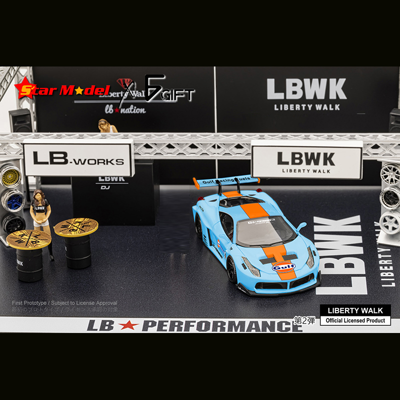 Mô Hình Xe Hơi ferrari lbwk lb-Strike works 458 gt Bằng Hợp Kim Tỉ Lệ 1 ...
