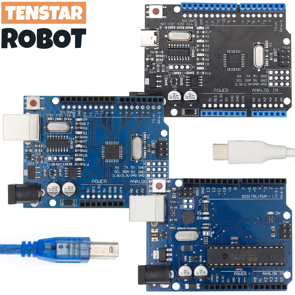 Uno R3 ATMEGA328P CH340 / ATMEGA16U2 tương thích với Arduino | Shopee Việt Nam