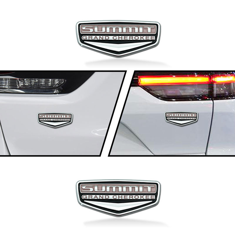 FENDER Logo 3d Bằng Kim Loại Dán Trang Trí Xe Hơi jeep grand cherokee ...