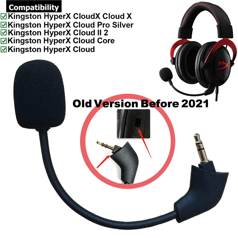 Dành Cho HyperX Cloud 2 II X Core Pro Bạc Revolver Cloudx Flight Alpha S Cloud9 C9 Tai Nghe Trò ...