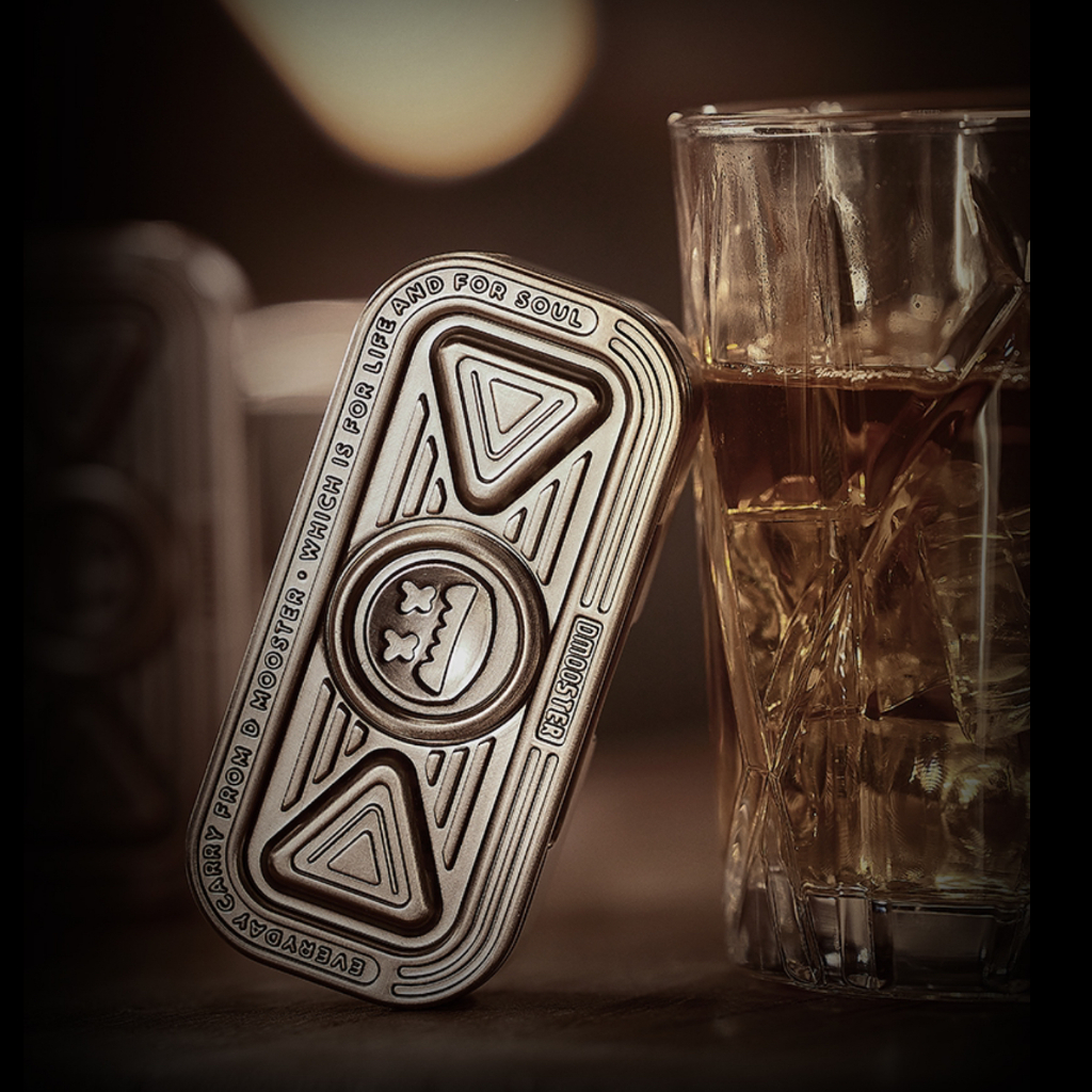 Tai nghe Bluetooth không dây đích thực Dmooster Metal Fidget Spinner ...