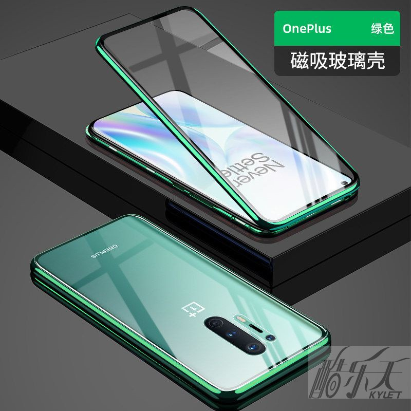 For Oneplus ACE ACE2 ACE3 Pro 3V 2V 10 11 12 12R đua từ trường hợp điện thoại hai mặt kính cường ...