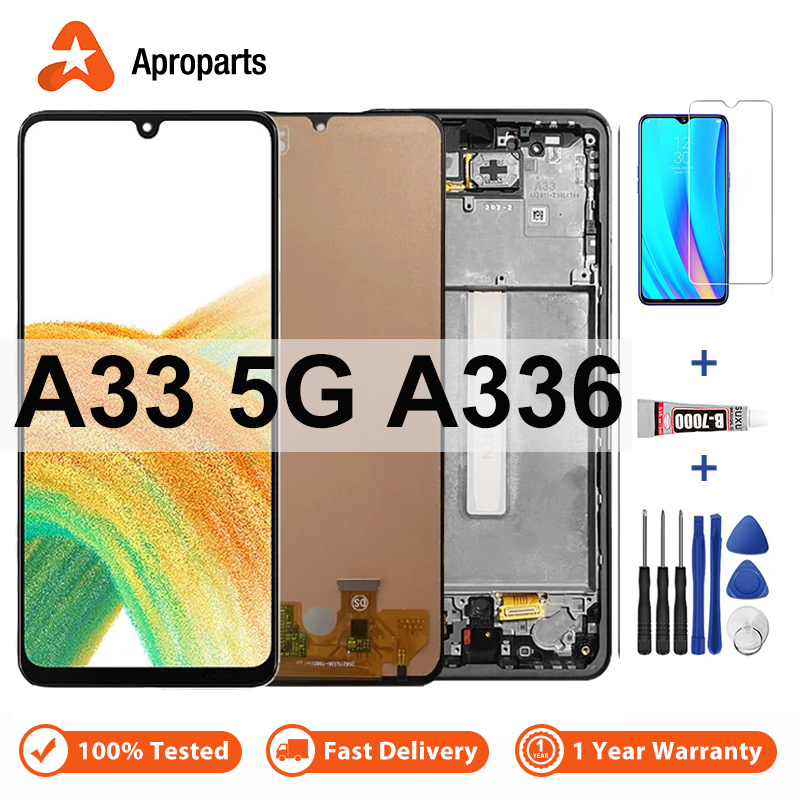 Màn Hình lcd Cảm Ứng Thay Thế Cho samsung galaxy a33 5g a336 a336b a336e | Shopee Việt Nam