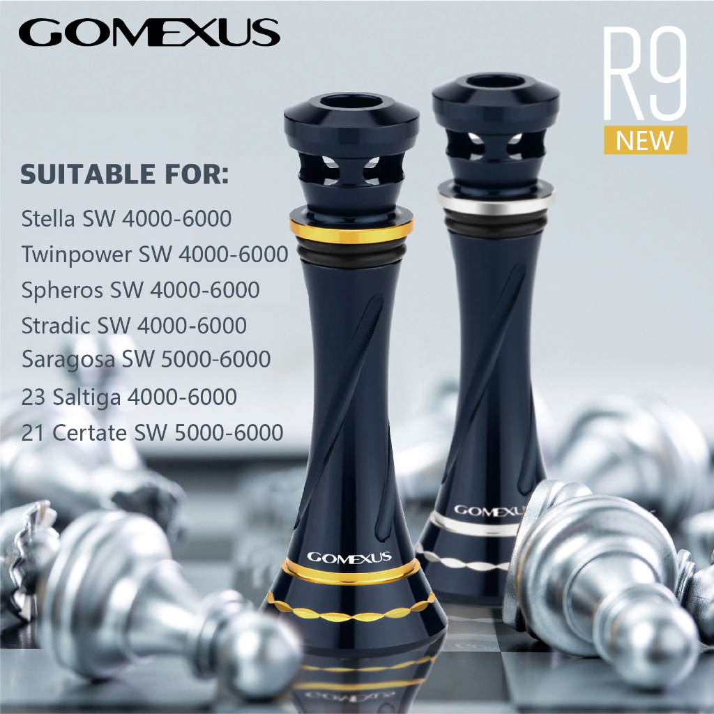 Máy câu cá GOMEXUS R9 cho Shimano Stella SW Twin Power stradic Saragosa ...