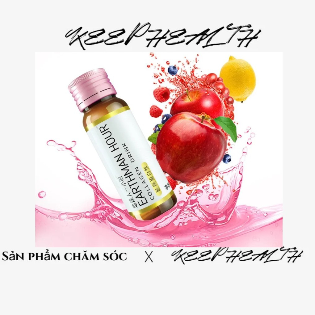 Collagen Chai Nước Uống Peptide Hyaluronic Acid Tổ Chim Làm Trắng Chống ...