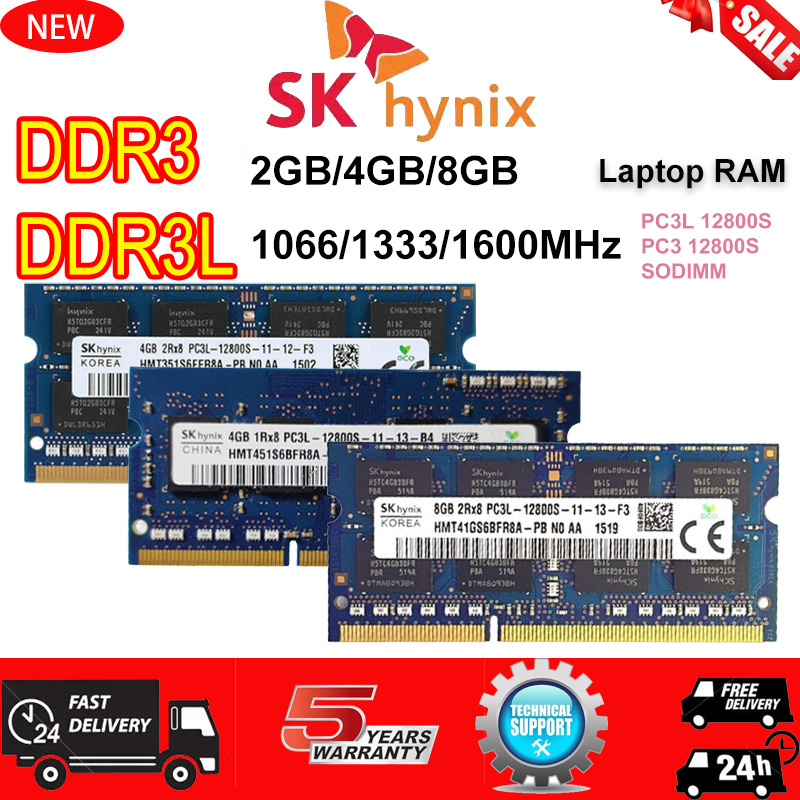 Bộ Nhớ RAM Laptop SK Hynix DDR3 DDR3L 2GB 4GB 8GB 1066 / 1333 / 1600Mhz ... Bộ Nhớ RAM Laptop SK Hynix DDR3 DDR3L 2GB 4GB 8GB 1066 / 1333 / 1600Mhz ...