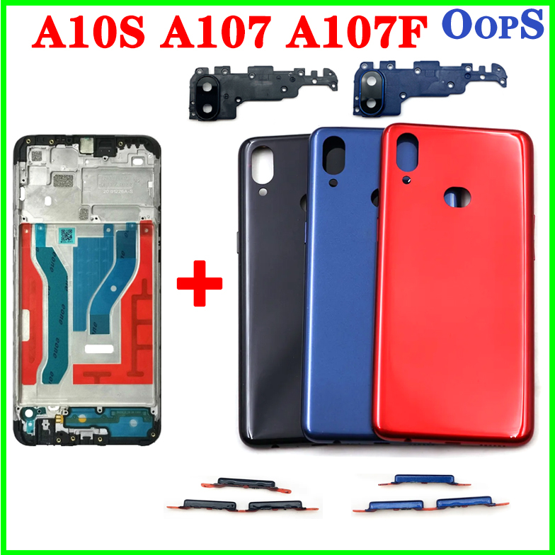Phía Trước Giữa Lưng Nhà Ở Dành Cho Samsung Galalxy A10S A107 Khung LCD ...
