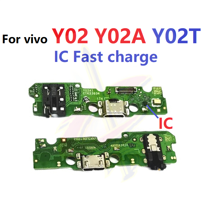 Bảng Mạch Sạc Chất Lượng Cao Dành Cho vivo y02 y02a y02t v2234 v2254 ...