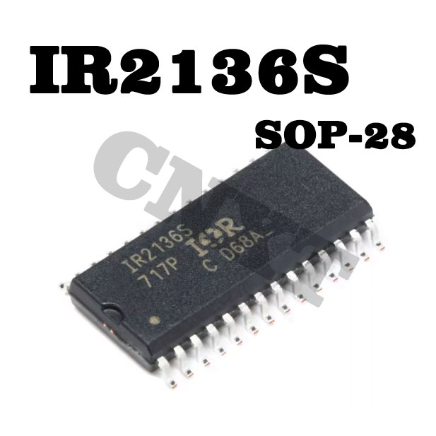 5pcs mới IR2136S IR2136STRPBF IR2136 SOIC-28 600V Chip điều khiển cực ...