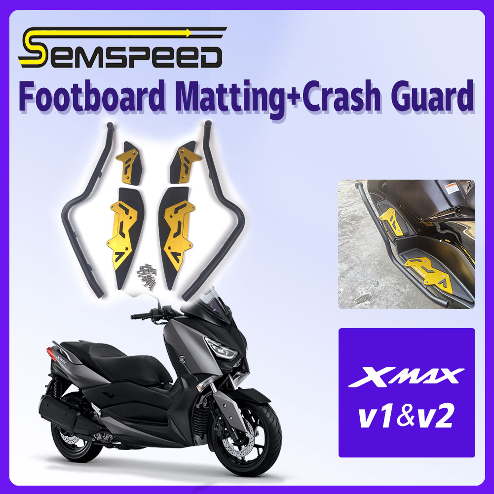 Gác Chân Nhám Cho Xe Máy Yamaha XMAX v2 XMAX250 XMAX300 v1 / v2 2018 ...
